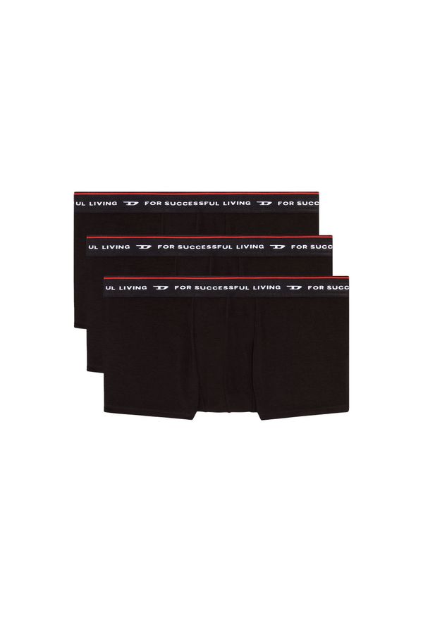 DIESEL BOXER SHORTS - UMBX-DAMIENTHREEPACK BOXER-SHO BLACK