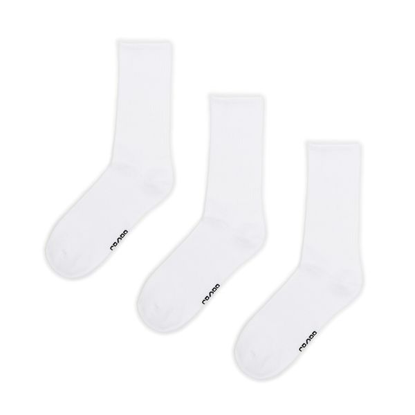 CROPP - 3 PACK ČARAPA - WHITE