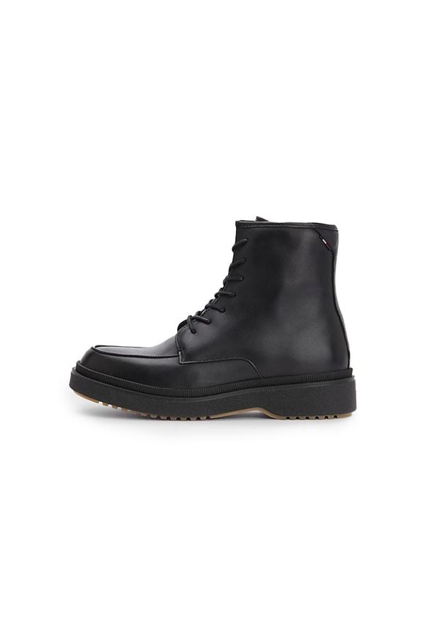 TOMMY HILFIGER BOOTS - PREMIUM CLEATED LTH BLACK
