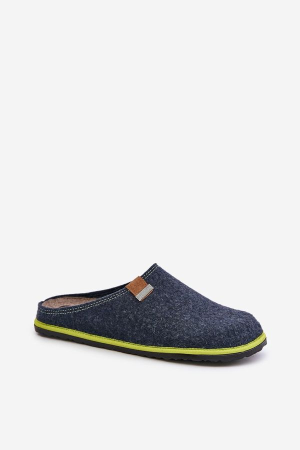 MEN'S INBLU HOME SLIPPERS NAVY BLUE