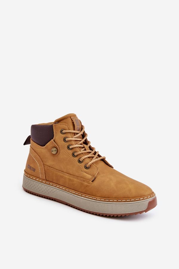 BIG STAR SHOES MEN'S LACE-UP BOOTS BIG STAR