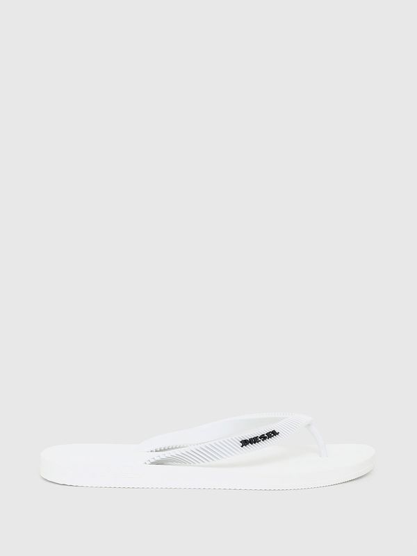 DIESEL FLIP-FLOPS - SANDALS WHITE