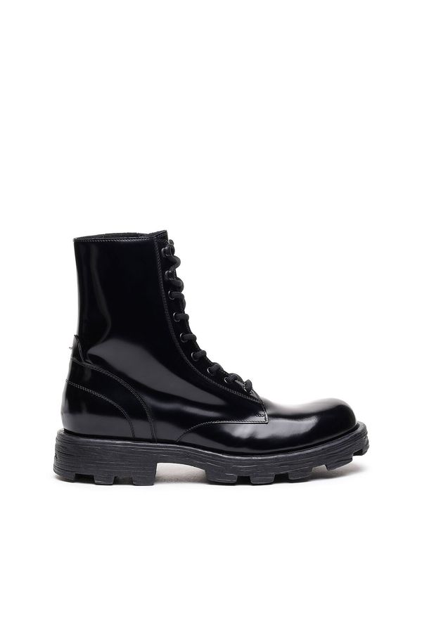 DIESEL BOOTS - HAMMER D-HAMMER BT BOOTS BLACK