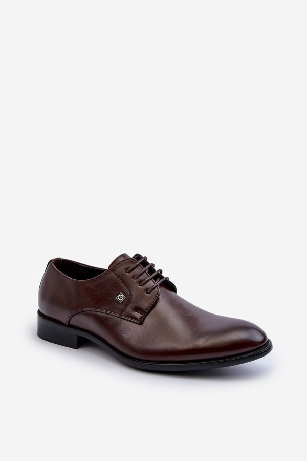 PE1 MEN'S ELEGANT BROWN BROGUES JENAVEE
