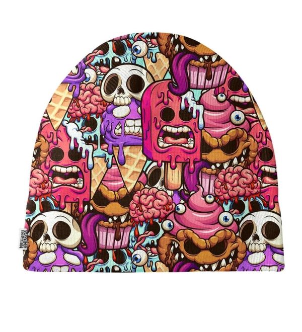 MR. GUGU & MISS GO MAN'S ZOMBIE ICE CREAM BEANIE MB 212121