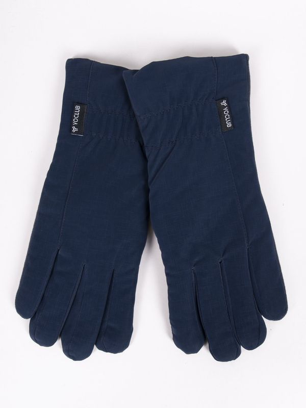 YOCLUB MAN'S MEN'S GLOVES RES-0111F-195C NAVY BLUE