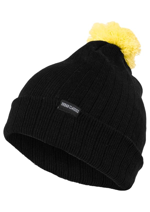 BOBBLE BEANIE - BLACK