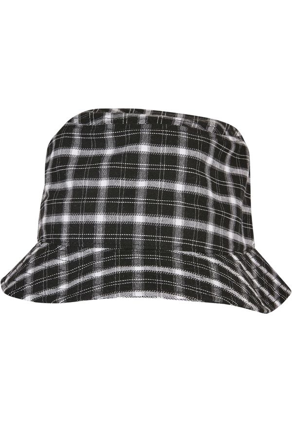 CHECK BUCKET HAT BLACK/GREY