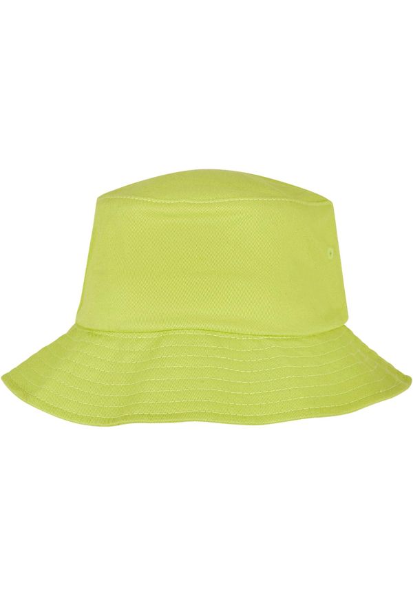 FLEXFIT COTTON TWILL BUCKET GREENGLOW HAT