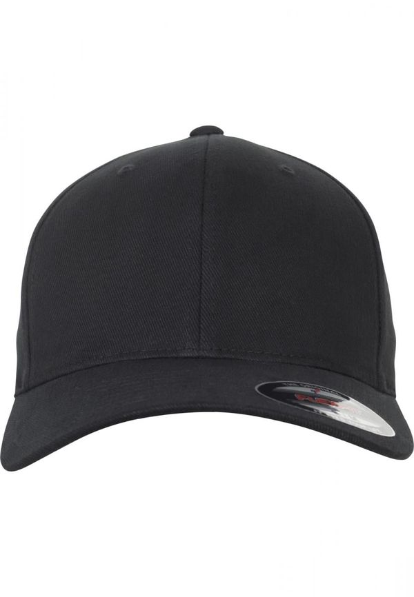 FLEXFIT BRUSHED TWILL BLACK