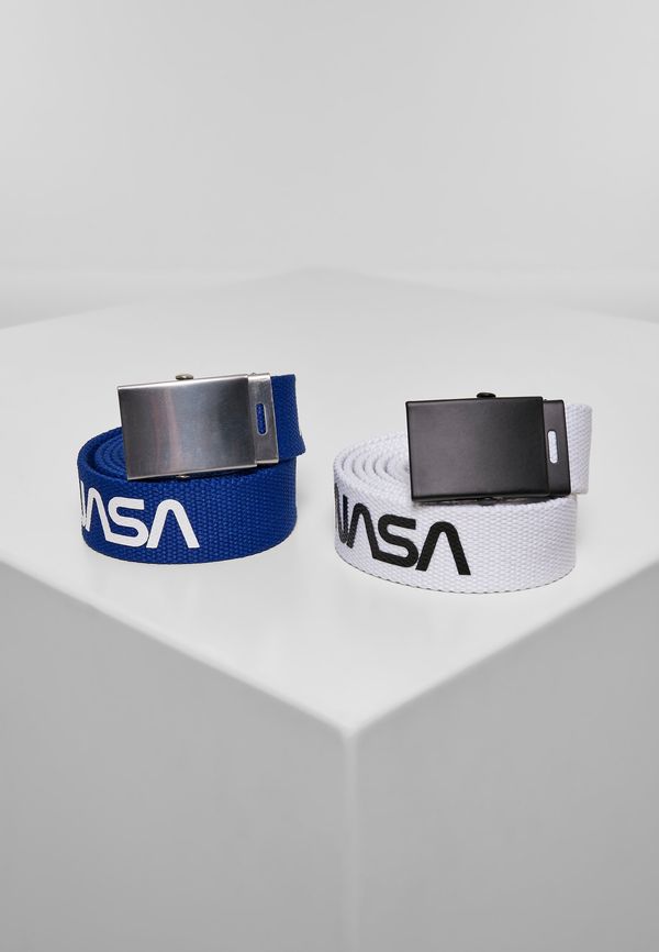 NASA BELT 2-PACK EXTRA LONG BLUE/WHT