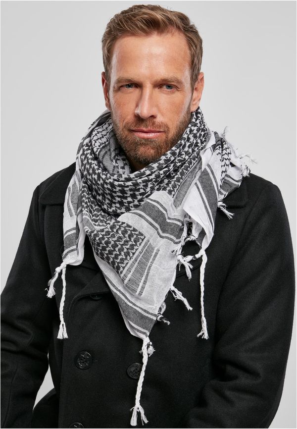 SHEMAG SCARF WHITE/BLACK
