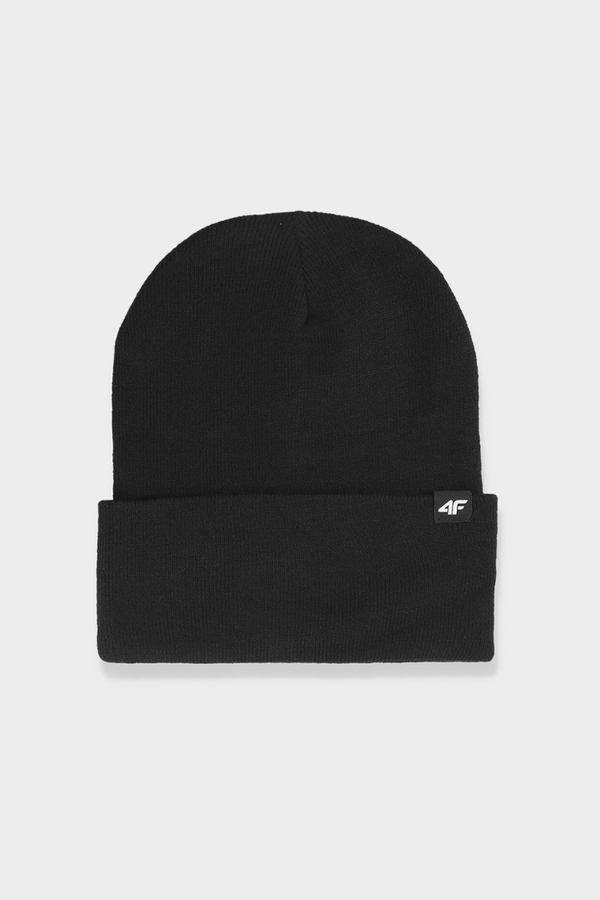 WINTER HAT UNISEX 4F BLACK 4FWAW24