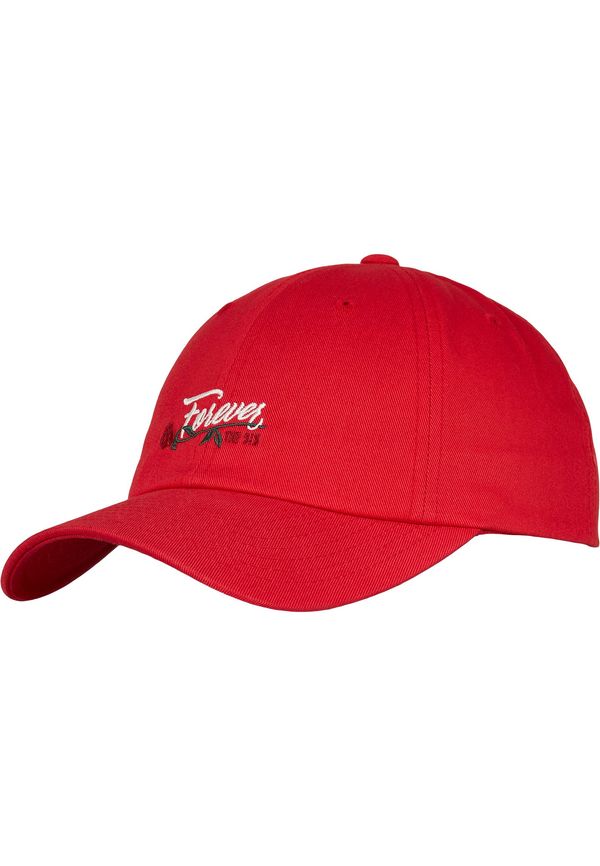 C&S WL SIX FOREVER CURVED CAP RED/MC