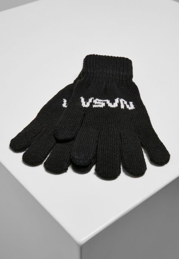 NASA KNIT GLOVE BLACK