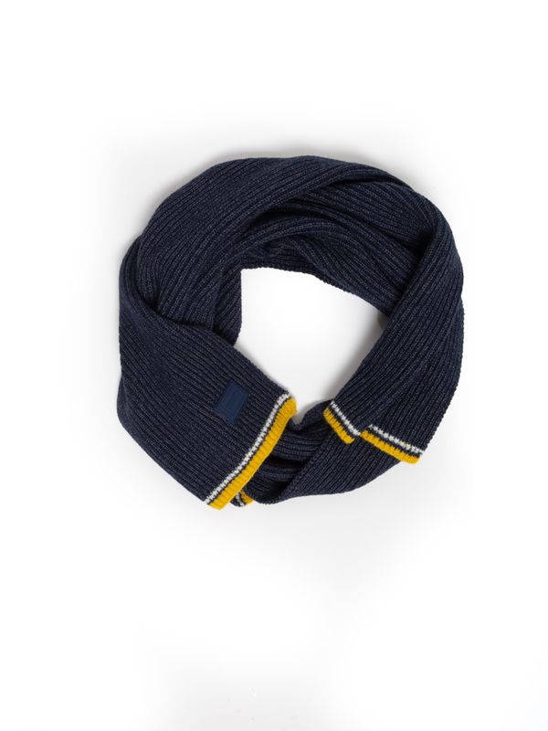 BIG STAR MAN'S SCARF 310052 403 NAVY BLUE