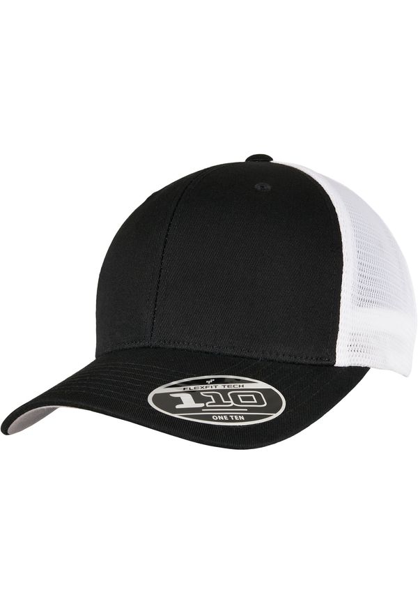 110 MESH 2-TONE CAP BLACK/WHITE