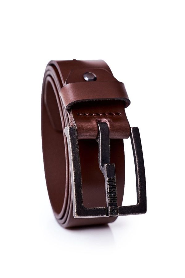 BIG STAR SHOES LEATHER MEN'S BELT BIG STAR