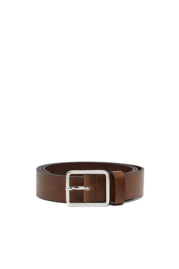 DIESEL BELT - B-STRAIGHT BELT BROWN