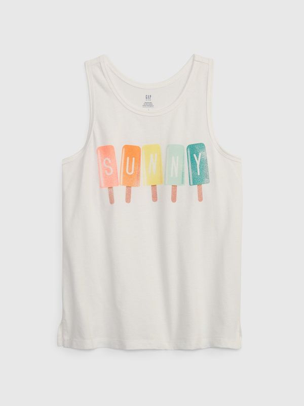 GAP KIDS TANK TOP ORGANIC SUNNY - GIRLS