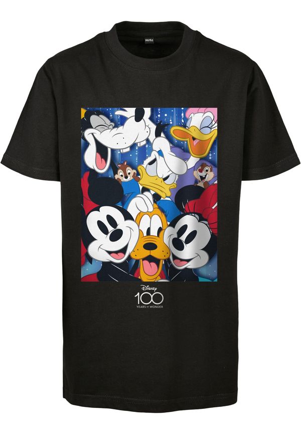 DISNEY 100 MICKEY & FRIENDS T-SHIRT BLACK