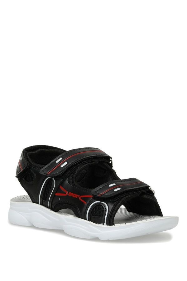YELLOW KIDS ARAS. 3FX BLACK BOY SANDALS