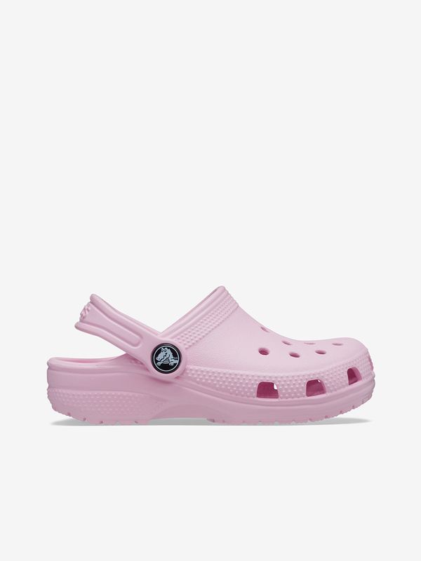 LIGHT PINK GIRLS' SLIPPERS CROCS