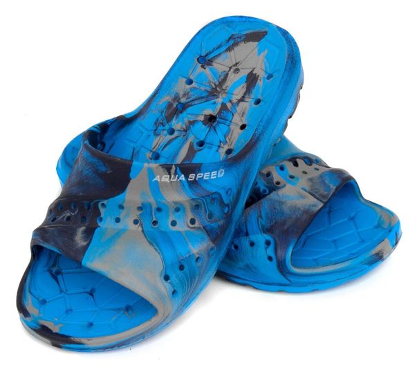 AQUA SPEED KIDS'S POOL SLIPPERS PATMOS