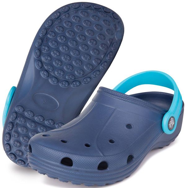AQUA SPEED KIDS'S SWIMMING POOL SHOES LIMA NAVY BLUE PATTERN 10