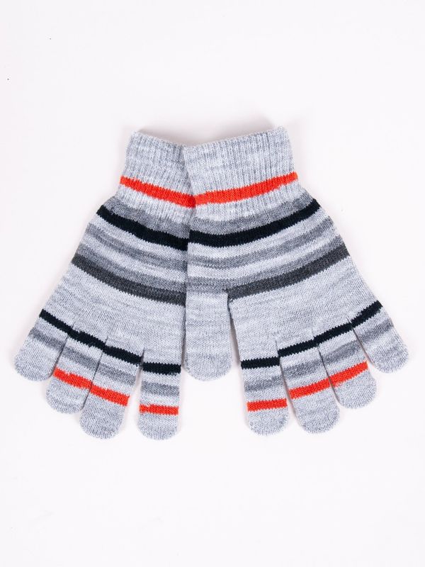 YOCLUB KIDS'S BOYS' FIVE-FINGER GLOVES RED-0118C-AA50-005