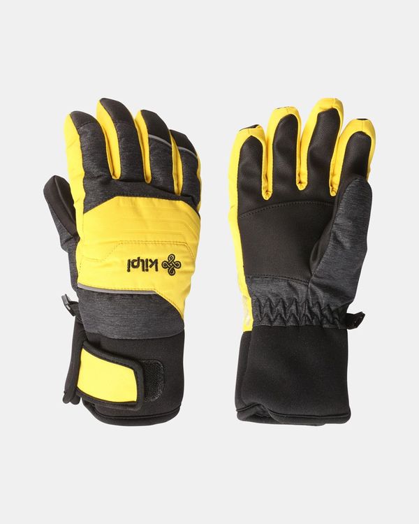 CHILDREN'S FINGER SKI GLOVES KILPI SKIMI-J YELLOW