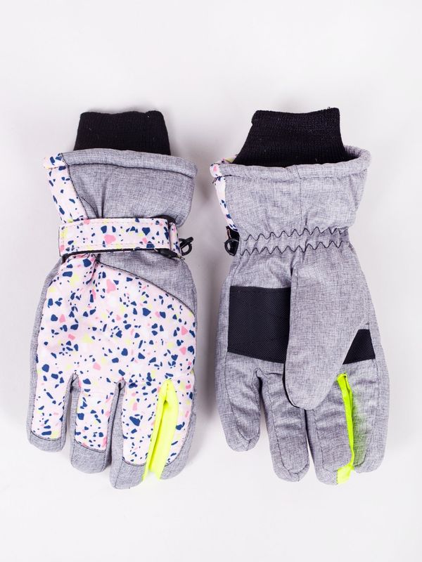 YOCLUB KIDS'S CHILDREN'S WINTER SKI GLOVES REN-0238G-A150