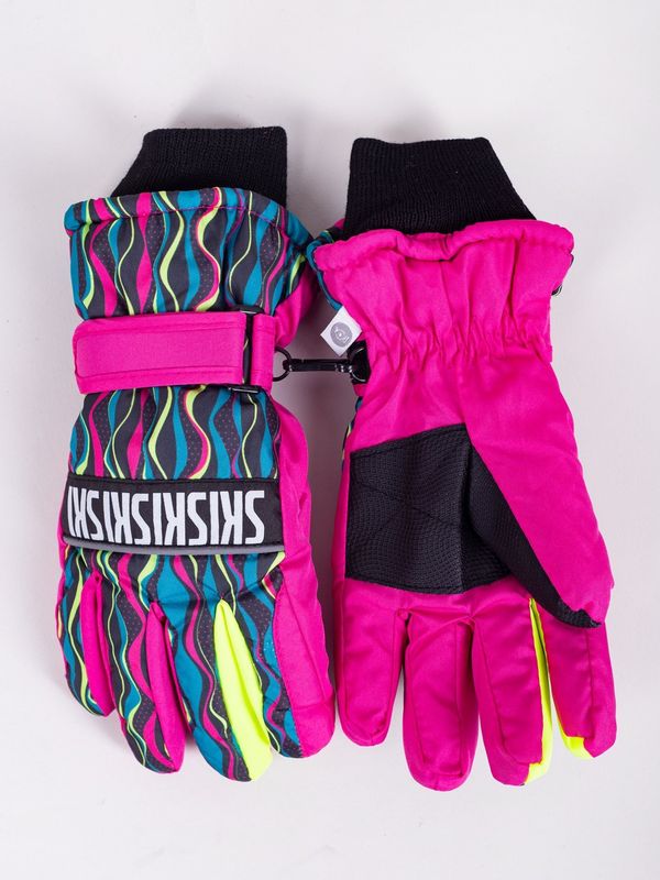 YOCLUB KIDS'S CHILDREN'S WINTER SKI GLOVES REN-0243G-A150