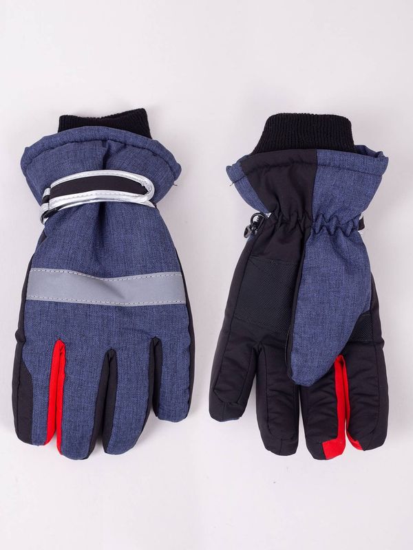 YOCLUB KIDS'S CHILDREN'S WINTER SKI GLOVES REN-0298C-A150 NAVY BLUE