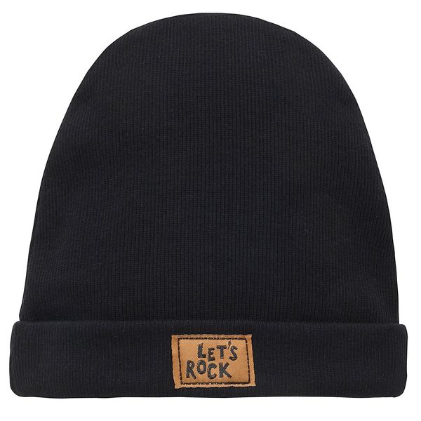 PINOKIO KIDS'S LET'S ROCK BONNET RIBBED