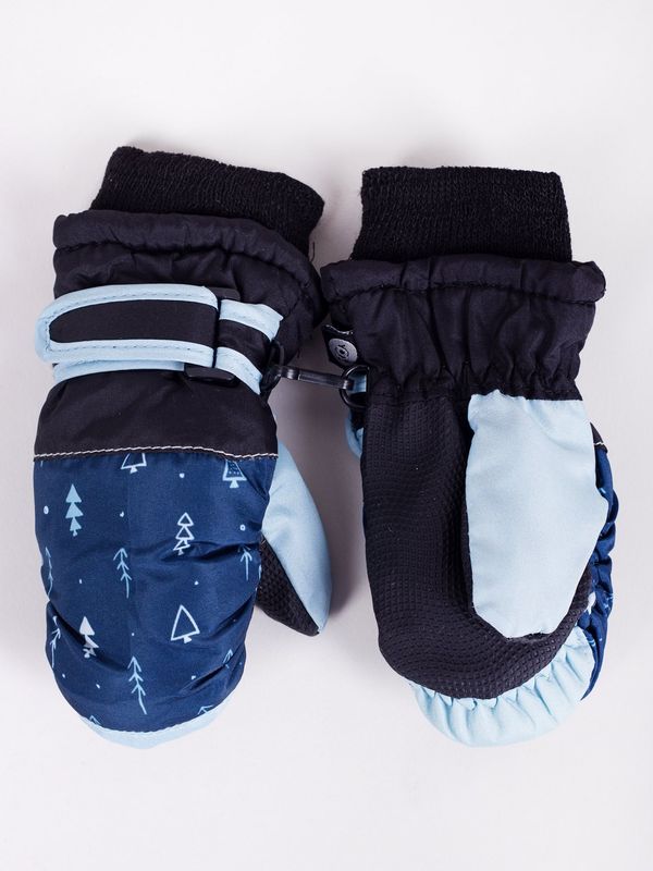 YOCLUB KIDS'S CHILDREN'S WINTER SKI GLOVES REN-0227C-A110 NAVY BLUE