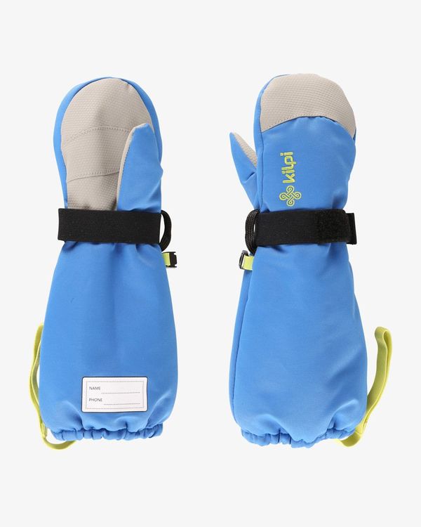 CHILDREN'S SKI MITTENS KILPI PALMER-J BLUE