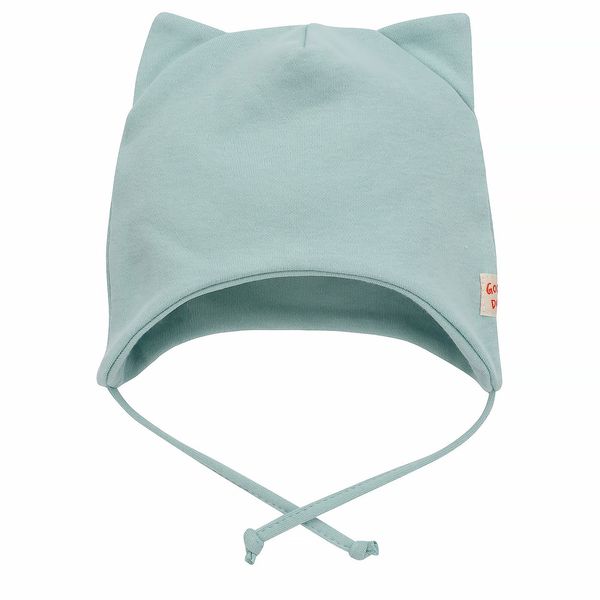 PINOKIO KIDS'S ORANGE FLIP BONNET CAT'S EARS