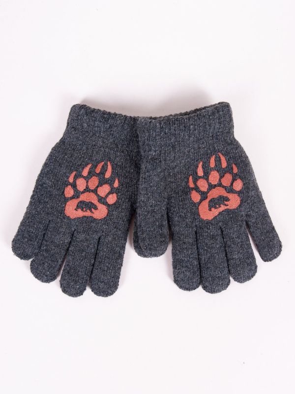 YOCLUB KIDS'S GLOVES RED-0200C-AA5A-006
