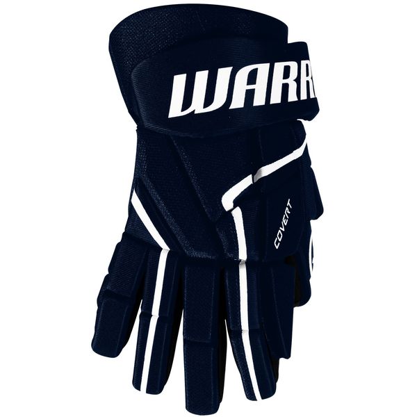 WARRIOR COVERT QR5 40 NAVY JUNIOR 12 INCH HOCKEY GLOVES