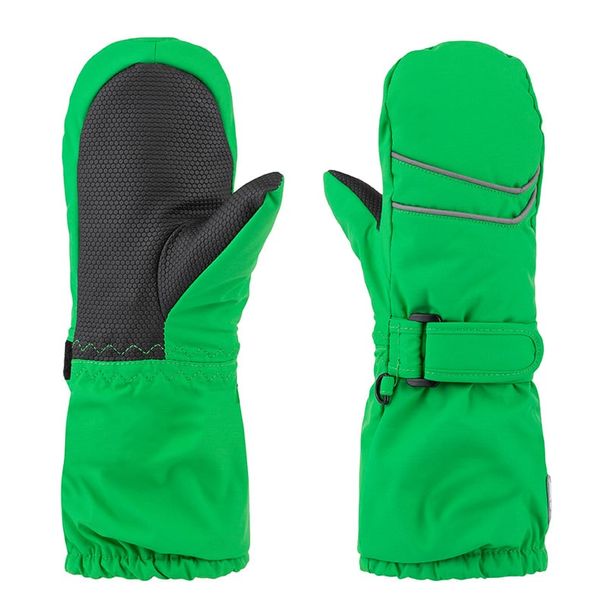 CHILDREN'S MITTENS LOAP RUBYK GREEN