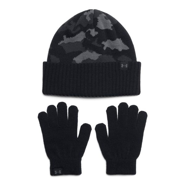 B BEANIE/GLOVE COMBO-BLK