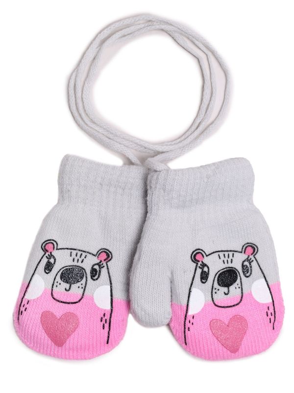 YOCLUB KIDS'S GLOVES RED-0117G-A11A-001