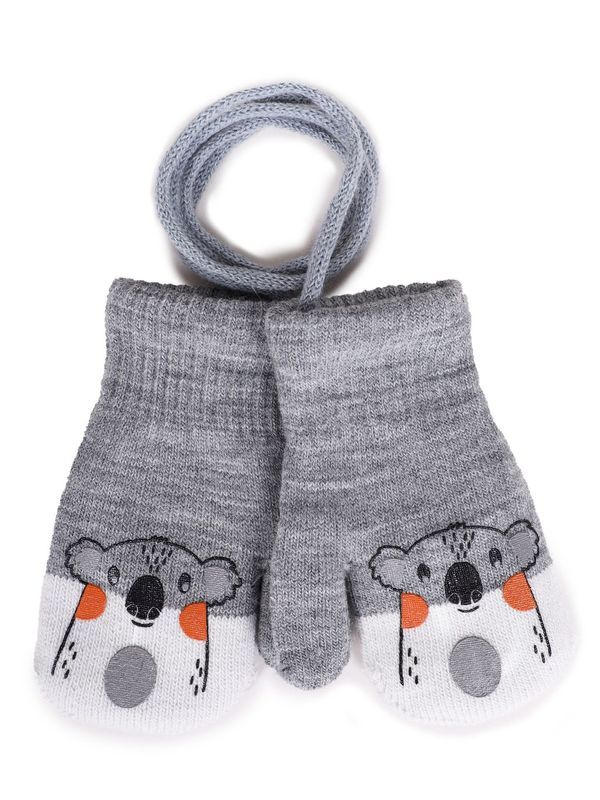 YOCLUB KIDS'S GLOVES RED-0117C-A51A-003