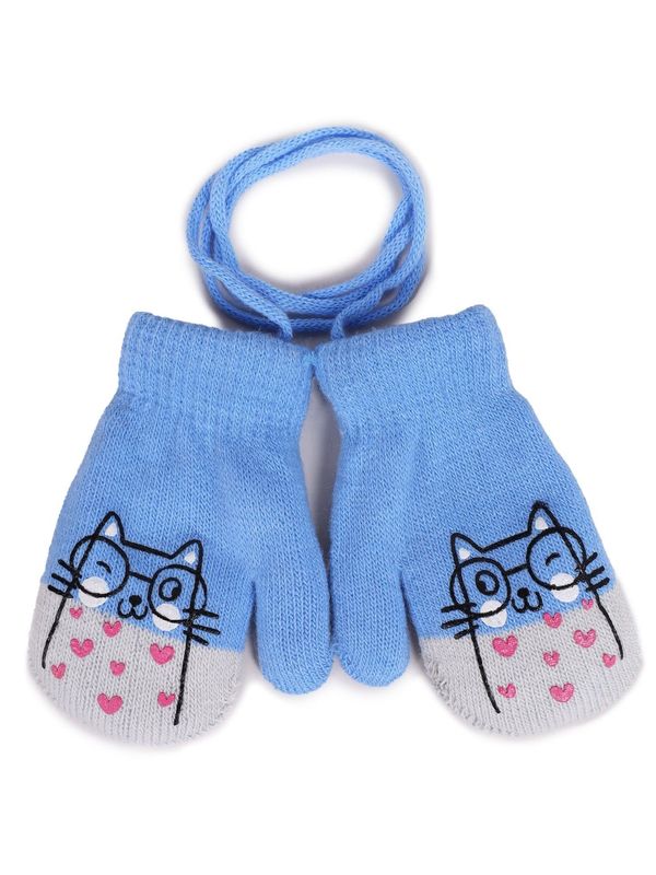 YOCLUB KIDS'S GLOVES RED-0117G-A21A-001