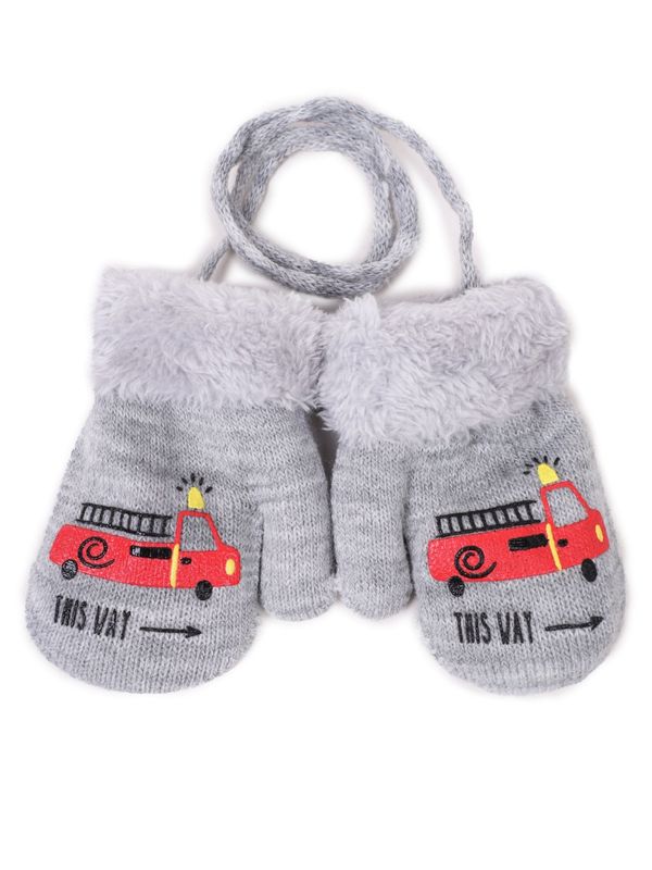 YOCLUB KIDS'S GLOVES RED-0011C-AA1A-008