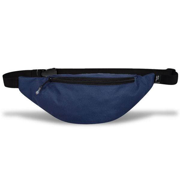 SEMILINE UNISEX'S WAIST BAG L2046-2 NAVY BLUE