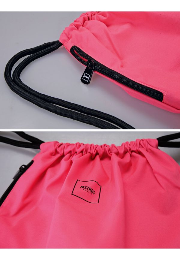 BASIC GYM SACK NEONPINK