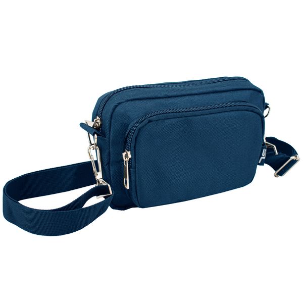 SEMILINE UNISEX'S WAIST BAG L2044-2 NAVY BLUE
