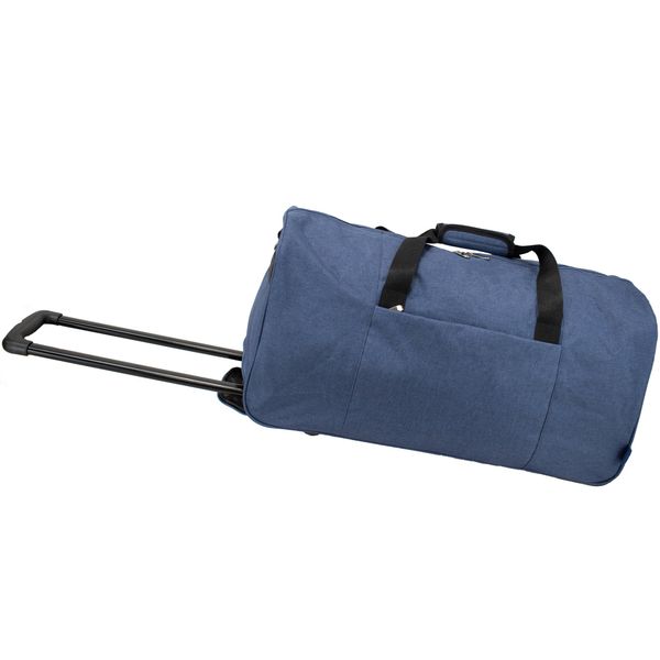 SEMILINE UNISEX'S TROLLEY BAG T5537-2 NAVY BLUE